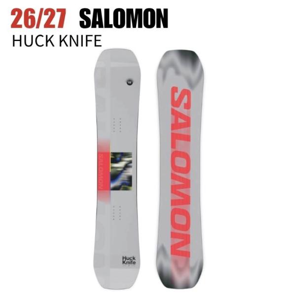 【発売日：2026年12月01日】[商品名] 2026/2027 SALOMON HUCK KNIFE[サイズ] 149/153/156/159/162/156WIDE/159WIDE[カテゴリ] フリースタイル/グラトリ/ラントリ/パーク...