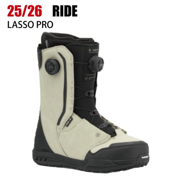 [商品名] 2025/2026 RIDE LASSO PRO[サイズ] 25.0cm〜31.0cm[カテゴリ] ダブルBOA/フリースタイル/グラトリ/ラントリ/パークIntuition-Trap-Wrap-linerが抜群のフィット感を実...