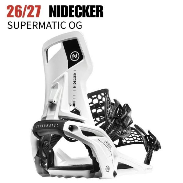 【発売日：2026年12月01日】[商品名] 2026/2027 NIDECKER SUPERMATIC OG[サイズ] S/M/L/XL[カテゴリ] オールラウンド/パウダー/カービング/フリーライドゲームチェンジャーを求めるライダーに最...