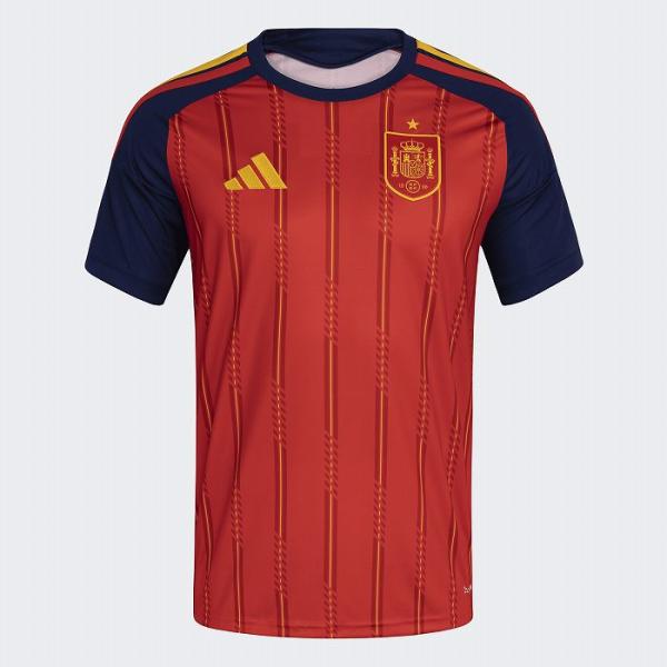 スペイン 26 ホーム レプリカ ユニフォームは、スペインのサッカーの情熱と伝統への敬意を表している。スペイン国旗の鮮やかな色にインスパイアされた、ピッチの内外で存在感を放つデザイン。涼しく、ドライな着心地が続くから、いつでもプレーの準備は...