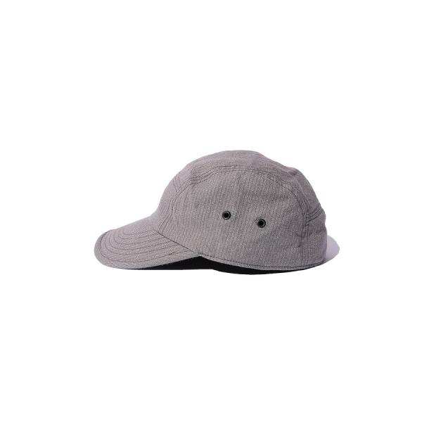 COLIMBO/コリンボ LINEBACKER JET CAP Gray Pique生地はコットンピケ（杢）を使用した6枚剥ぎのJETCAP異なる色の糸を2本撚り合わさった杢糸で独特な風合いです。シルエットはやや深めに被り心地でブリムの先端...
