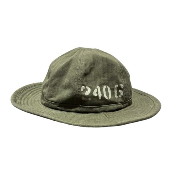COLIMBO/コリンボ Doughboy Hat (Army Hat) "2406 FIELD STENCIL" Olive Drab (ZB-0603)コリンボより6枚剥ぎの独自なパターンのハットは、U.S.ARMYで古くから支給されて...