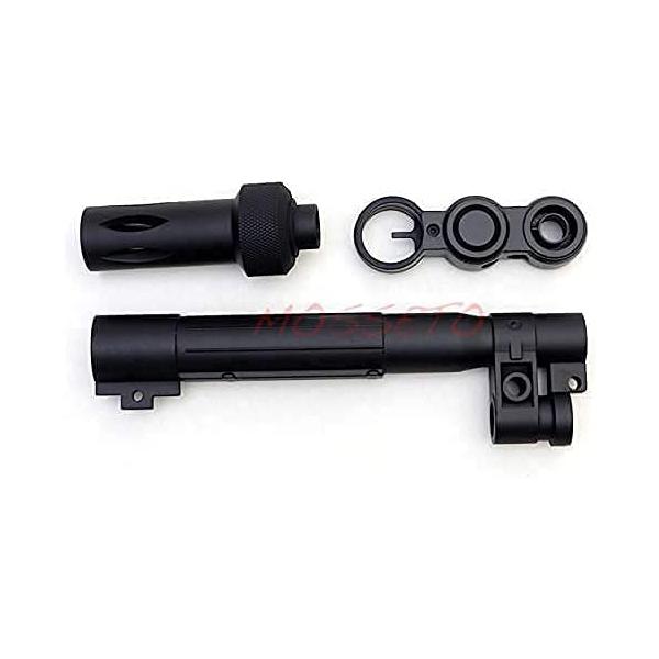 - 東京マルイMP5シリーズ対応の高精度メタル外装パーツセット- アウターチューブ・フラッシュハイダー・フロントサイトの3点すべて金属製- プラスチックパーツからの換装で剛性と耐久性を大幅に強化- マットブラック仕上げでリアルな外観を再現-...