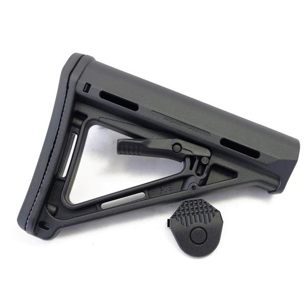 - MAGPUL PTS MOEタイプのリアル刻印入りレプリカモデル- 滑り止めラバーパッドで安定したショルダリング- 軽量かつ高耐久な強化ポリマー製（約205g）- Mil-Spec M4/M16対応（※一部モデルは調整が必要）- 誤作動...