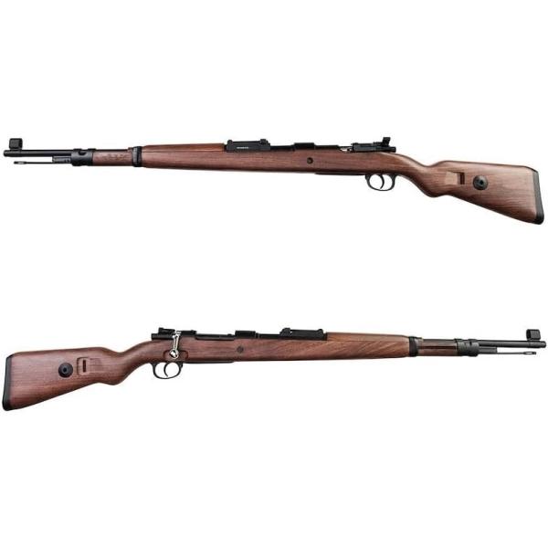 Double bell モーゼル Kar98k ライブカート式 [エアーコッキング] ボルトアクション リアルウッドストック モデルD-boy Kar98kがDouble Bell社により生まれ変わりました装填から発射・排莢のアクションを楽...