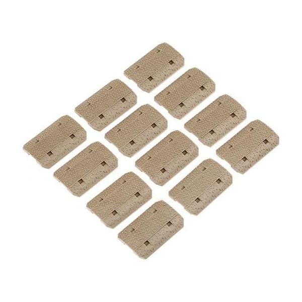 マグプル タイプレイルパネル M-LOKハンドガードに取り付け可能。超大容量の12枚セットで、ハンドガードにたくさん取り付けが可能。実物と同じく、滑り止めのためデコボコしたテクスチャあり、高いグリッピング力を発揮します。 薄型設計ですので、...