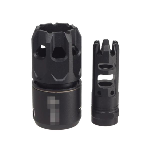 - Strike Industries King Compスタイルを再現したコンペンセイター- Oppressorダイバーター付属でQDシステムをリアルに再現- 14mm逆ネジ対応でAR / M4をはじめ幅広いAEGに装着可能- アルミ合金...