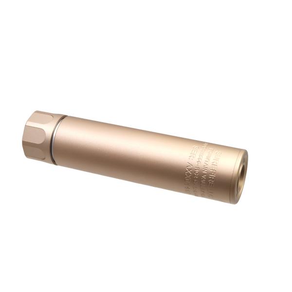 - SOCOM SUREFIRE RC2タイプのダミーサプレッサー（ミディアムサイズ）- リアル刻印入りで細部までこだわった外観- 14mm逆ネジ仕様で電動ガン・GBB・ハンドガンに幅広く対応- 軽量アルミ構造で外装強化と重量バランスを両立...