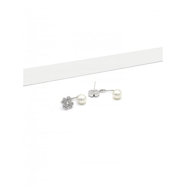 NEW YORK発の大人気ブランド【MOSSEL NEW YORK】のオリジナルアクセサリー！◆SIZE &amp; FIT  イヤリング：2.5 cm *1.2 cm ◆PRODUCT DETAILS（製品詳細）・真鍮キャスト・ロジウムコ...