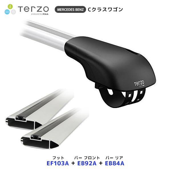 Terzo ルーフキャリア 取付セット●製品品番フット：EF103Aバーフロント側：EB92A（シルバー）バーリア側：EB84A（シルバー）●適合メーカー：MERCEDES BENZ車種名：Cクラスワゴン W204年式：H20.4〜H26....