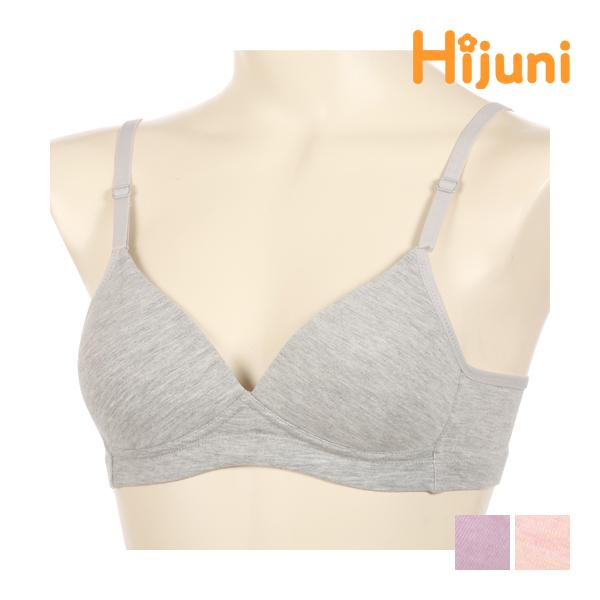 商品番号：93207ジュニアレディース Hijuni ハイジュニ 透けにくい ノンワイヤーブラ アツギ ATSUGI | ブラジャー 子供 初めて ブラ ノンワイヤーブラジャー ワイヤレスブラ ガールズ 子ども 透けない ティーンズ 子供用...