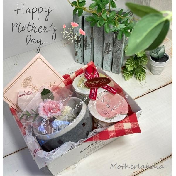 【この商品は次の用途に適しています♪】母の日 Mother'sDay 母プレゼント カーネーション  送料無料 母の日ギフト Mother'sDayプレゼント マグカップ セット おしゃれ カーネーション フラワー アレンジ キッチンクロス...