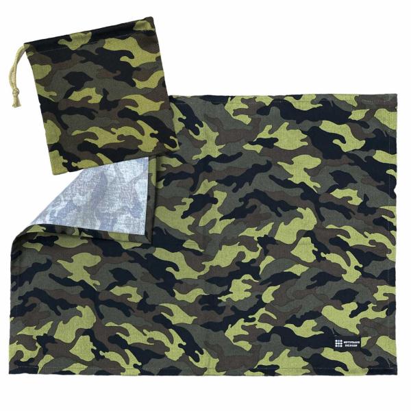 サイズ　◇縦37cm×横50cm　　巾着付き素材　　◇綿オックス商品説明◇小学校の給食ナフキン等にも、ご家庭づかいでも便利でかわいいです！