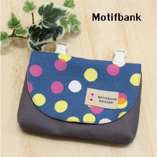 ◇サイズ：縦8cm x 横12cm x マチ2cm◆ポケットのないズボンやスカートのウエスト部分に挟んでお使いいただく移動ポケットです。 レッスンバッグ等にもつけてご使用いただけます。◆ワンポケットタイプです。　ポケットティッシュ＆ハンカチ...