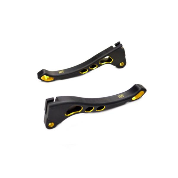 ■適合車種■・ライブDIO［AF34］※ディスクブレーキ車は不適合※コンビブレーキ仕様車は不適合■詳細■〇カラー：マットブラック/ゴールド▲注意点▲※フロントドラムブレーキ車両に限る。ディスクブレーキ車には適合しません。※コンビブレーキ仕様...