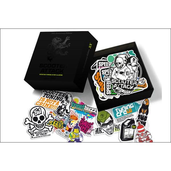 ・STAGE6 SCOOTER ATTACK ステッカー