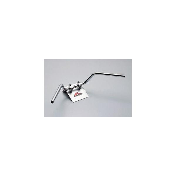 ■適合車種■・汎用■詳細■○クロームメッキ○ハンドルパイプ径：φ22.2mm（φ7/8インチ）○ハンドル内径：φ18mm▲注意点▲※一般公道使用の場合、250cc超のモデルで車検証記載の車体寸法より、高さ±40mm幅±20mmを超える変更を...