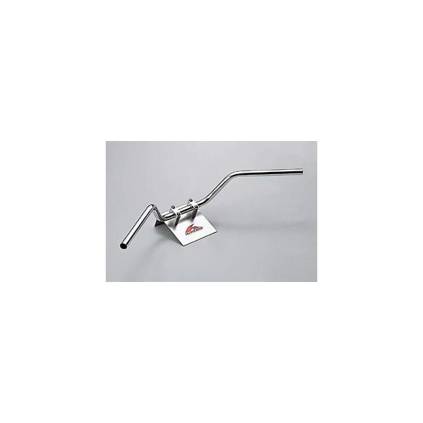 ■適合車種■・汎用■詳細■○クロームメッキ○ハンドルパイプ径：φ22.2mm（φ7/8インチ）○ハンドル内径：φ18mm▲注意点▲※一般公道使用の場合、250cc超のモデルで車検証記載の車体寸法より、高さ±40mm幅±20mmを超える変更を...
