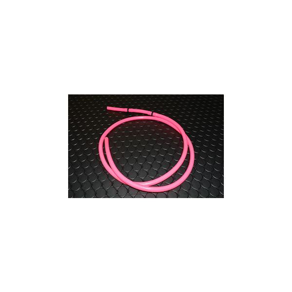 ■詳細■○カラー：蛍光ピンク○全長：1100mm（ワンウェイバルブ部分含む）○内径：5mm〜6mm○ワンウェイバルブ付▲注意点▲※燃料ホースとしてのご使用はお控えください。