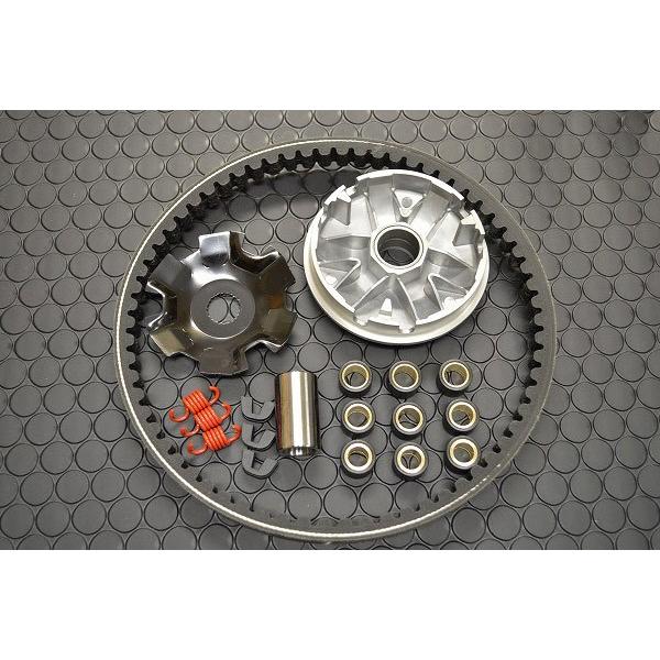 ■適合車種■・アドレス［AD50］・アドレスV［AG50］・セピア［AF50］■詳細■○ベルト付○付属ローラー：17×12（5.5g/6.5g/7.5g　各3コ）▲注意点▲※車両の型式等をよくご確認ください。