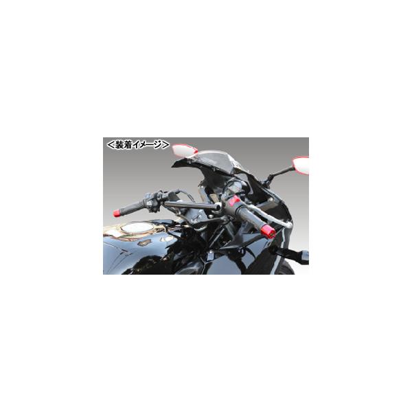 ●メーカー品番：204-069　■適合車種■・CBR250R（11年〜）［MC41］■詳細■　○スチール製ブラック仕上げ○純正ハンドル対応○全長：184mm