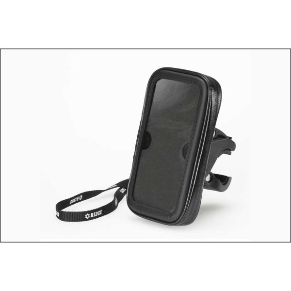 ■詳細■○サイズ：Mサイズ（70mm×137mm×15mm）○ステーの使用可能サイズ：アタッチメント部分は15-40までホールド可能＜セット内容＞・スマートフォン防水ケース本体・取り付けアタッチメント・専用ストラップ・防振中敷シート2枚▲注...