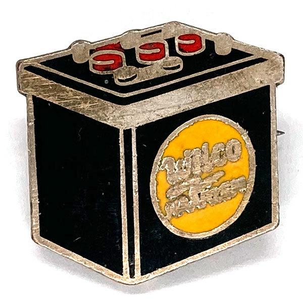 「Wilco HAARLEM」1950〜1960年代製、Wilco Batteries(ウィルコ バッテリー)をモチーフにしたヴィンテージ ピンバッジです。サイズ(横×縦)：20.4mm×20.0mmゆうパケット対応商品につき送料180円に...