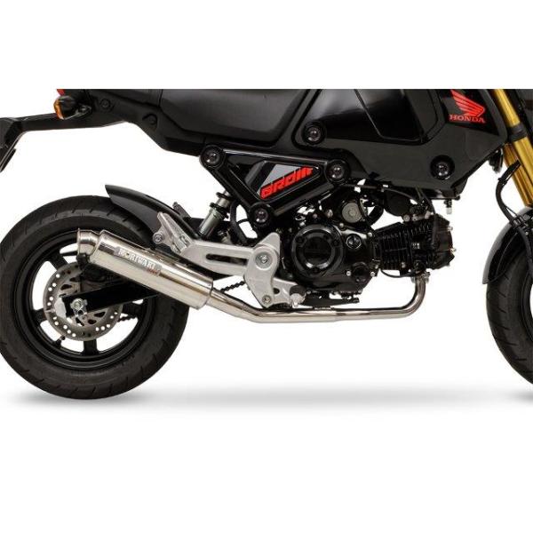 適合車種/HONDA GROM適合年式/2023適合型式/8BJ-JC92材質/パイプ　ステンレス/サイレンサー　ステンレスカラー/SUS（ステンレス）排気音量/近接:88dB/加速:77dB政府認証