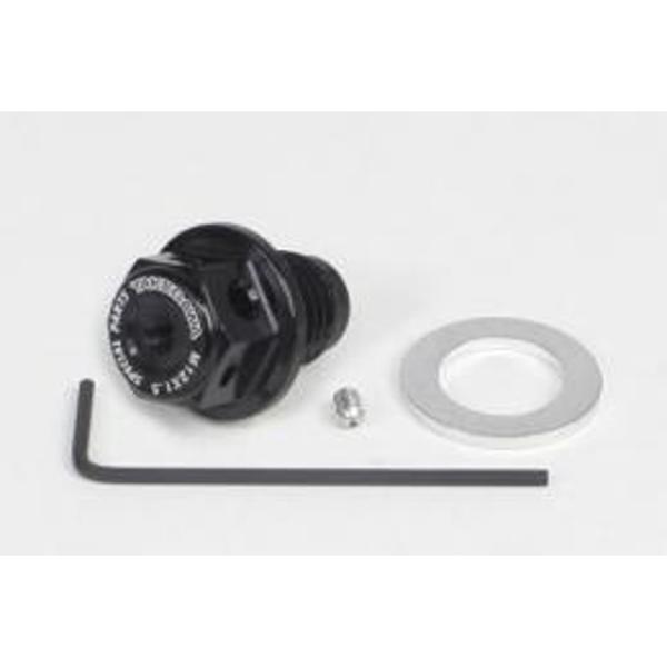 SP武川 SPタケガワ アルミドレンボルト (ネオジウム磁石付)(M12×P1.5)(ブラック) 02-09-0023