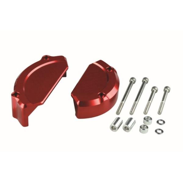 転倒時のエンジンへのダメージを軽減■左右セットアルミ削り出し、アルマイト仕上げ。※CB1300 SUPER TOURING使用不可。日本製【キット内容】1.エンジンガード左右：各1個2.アルミカラーT7：2個3.アルミカラーT20：2個4....