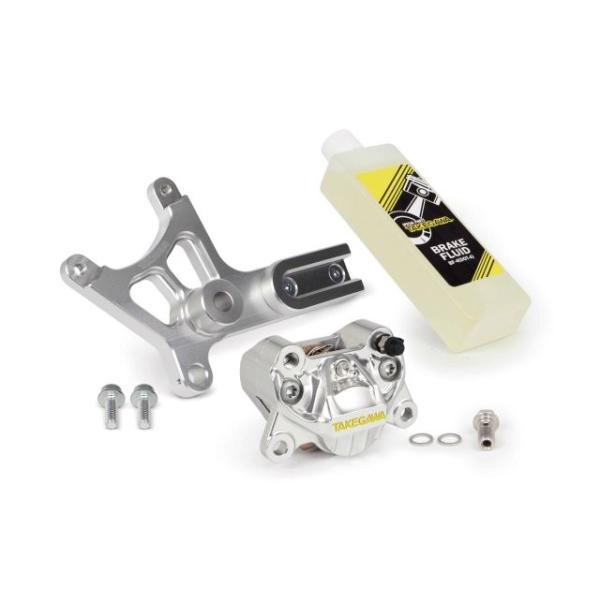 タケガワ TAKEGAWA アルミビレット2POTキャリパーリアセット(シルバー) 06-08-0278