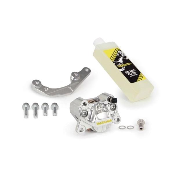 タケガワ TAKEGAWA アルミビレット2POTキャリパーフロントセット(シルバー) 06-08-0287
