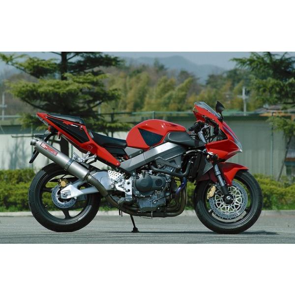 Yamamoto ヤマモトレーシング マフラー CBR954RR SLIP-ON TI4-2-1 DOWN チタン 10904-01DTB