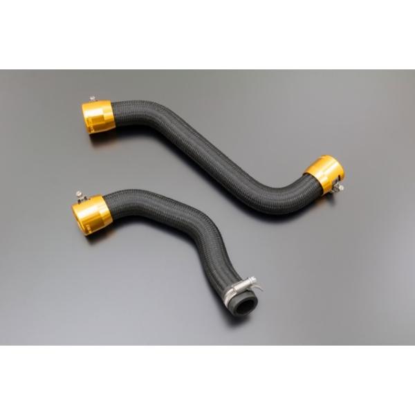 PMC ピーエムシー ARCHI ブラックメッシュラジエターチューブセット ゴールド Z900RS 21-25 189-2625b