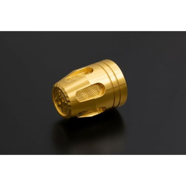 PMC ピーエムシー ARCHI Gold Honeycomb End for Genuine Handles Kawasaki　Z900RS/CAFE/SE '18-'25 189-5585