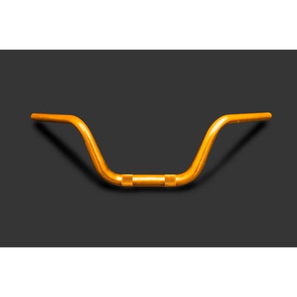 ARCHI アーキ PMC ピーエムシー  Z900RS専用 ハンドルバー ARCHI-YBシボリ ゴールド +30mmクラッチワイヤー付き 189-5705