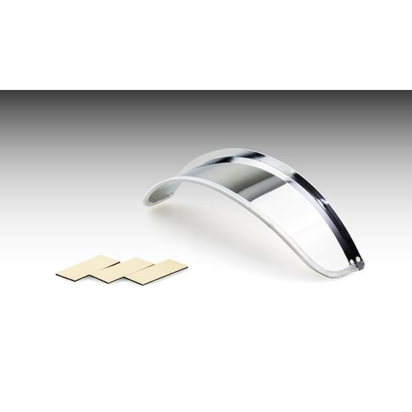 クラシックな雰囲気を引き立てるヘッドライトのバイザー取付け方法はかんたん、ヘッドライトトリムの間に挟み込み付属の両面粘着テープで固定するだけ。お手軽にドレスアップが楽しめるお品です。【適合】HONDA GB350C(8BL-NC64) 20...