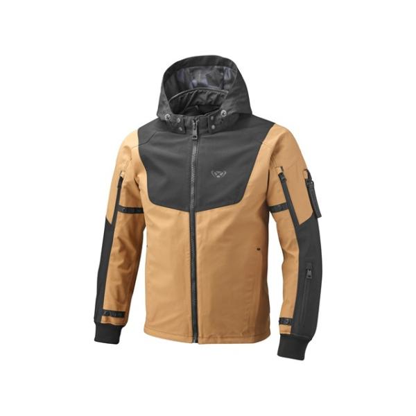 IXON（イクソン）M-BURNING WP A　秋冬オールシーズンジャケット(CAMEL/BLACK) サイズ:M 100101170-6033-M