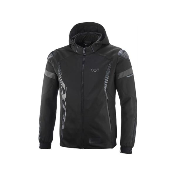 IXON（イクソン）M-PULSION AIR A ジャケット (BLACK/ANTHRACITE) サイズ:M 100101210-1103-M