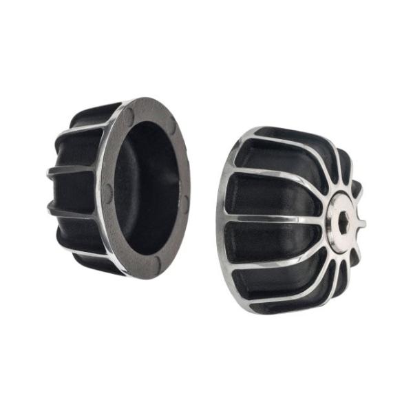 MOTONE CUSTOMS モートーン バーエンド GEMINI ブラック/ポリッシュ T100/T120 (16-25) SpeedTwin900 (16-25) Scrambler900 (17-25) MMU536