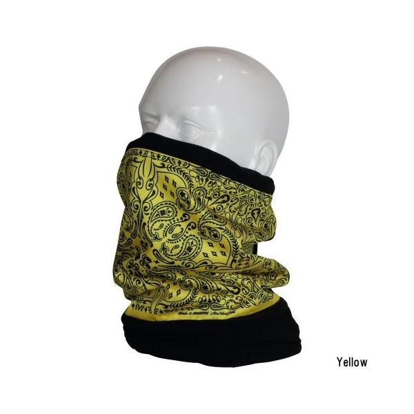 ORION ACE オリオンエース MOONEYES SQUASH ネックウォーマー イエロー Free シーズンギア OMA-016