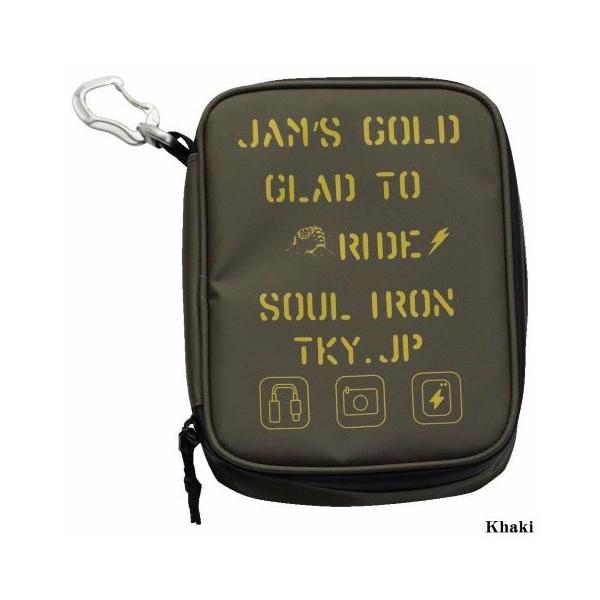 ORION ACE オリオンエース JAM'S GOLD BAIL Waterproof ガジェットバッグ カーキ バッグ JGB-930
