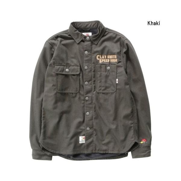 ORION ACE オリオンエース CLAY SMITH OUTCAST 防風ワークシャツ カーキ L ジャケット CSY-4023
