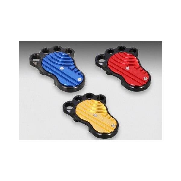 ※画像には他のカラーが含まれています。※画像はイメージとなります。・アルミ削り出し製・アルマイト仕上げ・サイズ：全長98ｍｍ・全幅：72ｍｍ・１ヶ販売