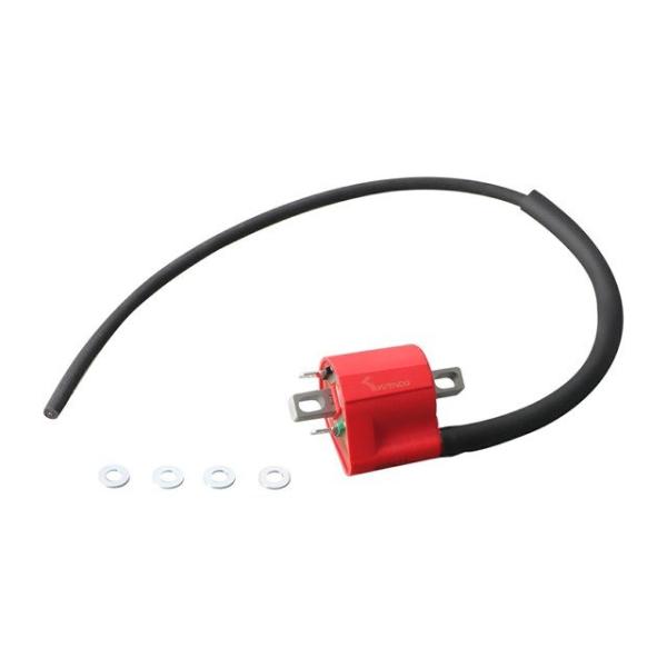 KITAKO キタコ イグニッションコイル〔TCI / CDI 点火方式〕汎用 HONDA ホンダ モンキー125 ダックス125 レッド 754-9010020