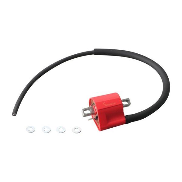 KITAKO キタコ イグニッションコイル〔TCI / CDI 点火方式〕汎用 レッド 754-9010120