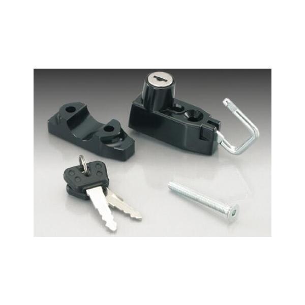 CL250にお薦めカスタム＆ドレスアップアイテムをご紹介！●ボルトオン●ヘルメットロックtype2：ブラック／メッキ仕上げ●ブラケット：アルミ削り出し製／アルマイト仕上げ●キー2ヶ付属（スペア含む）●カラー:ブラック