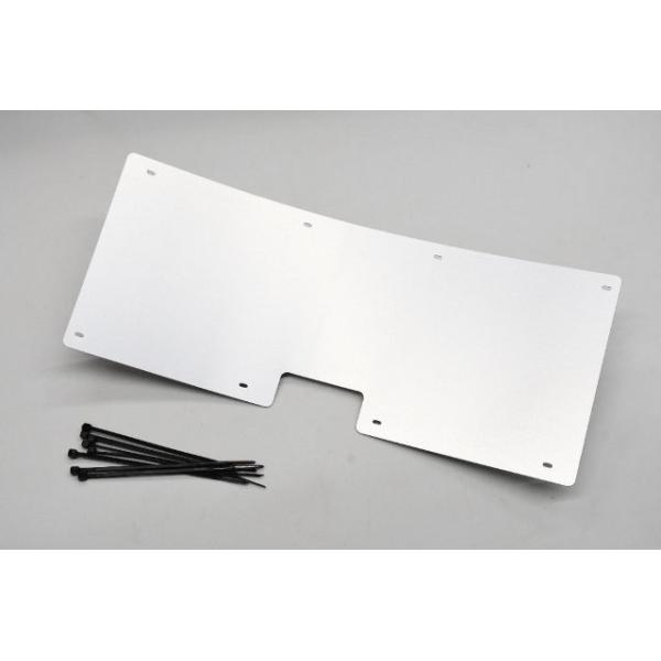 Bagus! バグース オイルクーラーコアガード用ウインターガード GPz750/F ゼファー750 ゼファー1100 シルバーアルマイト BG-OCCGWG-A-SL