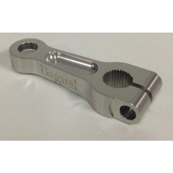 ※キャンセル不可商品になります。気がつくと破損している純正クラッチアーム。これをアルミ削り出しでラインナップ！こだわりの5mmロングです！ 5mmロングにするとワイヤーをまっすぐ引くことができ、握りこみが軽くなり、タッチも向上します！アウタ...