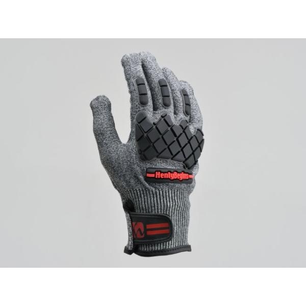 DAYTONA デイトナ HBG-060 耐切創グローブ ブラック/レッド サイズ : M 19979